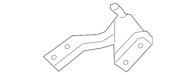 2015-2024 Nissan Murano Hood Hinge 65401-5AA0A | Nissan Parts OEM