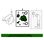 BC3Z-6F073-D - Inter-Cooler Pipe 2011-2016 Ford | Ford Parts Direct