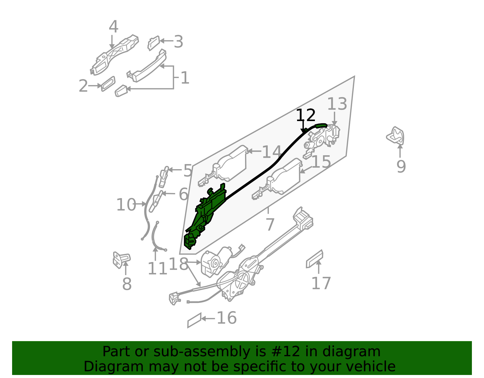 82530-5Z000 - Cable 2004-2009 Nissan Quest | Sullivan Brothers Nissan