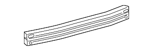 Genuine Official Toyota Impact Bar part# 52171-06170 for Ourisman ...
