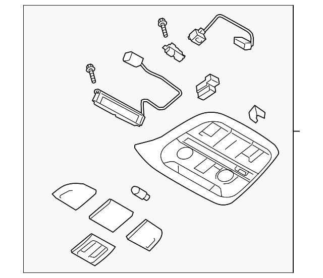 2019-2023 Subaru Impreza Overhead Console 84621FL22CJC | Subaru Parts Store