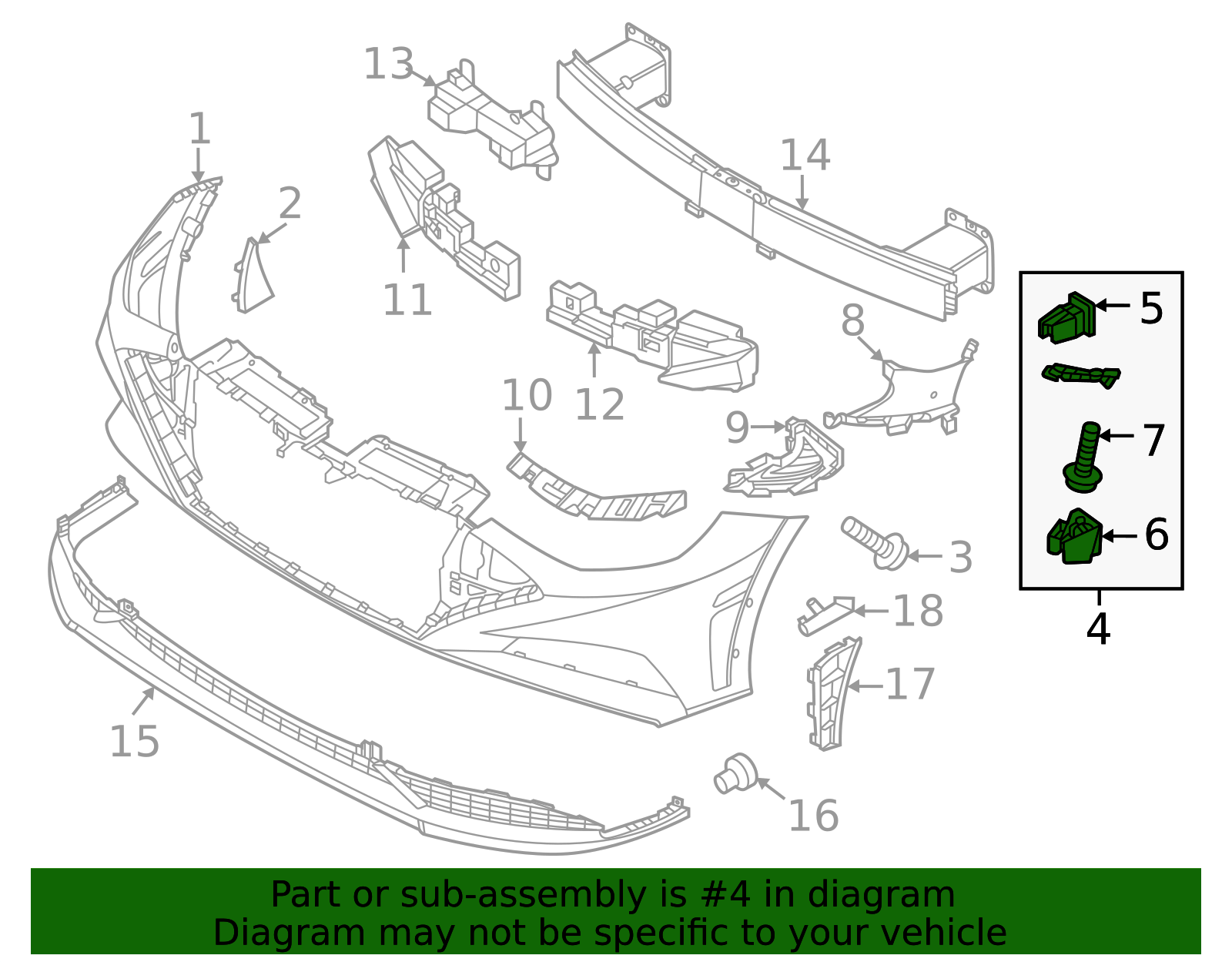 Genuine OEM Side Bracket Part# 86552-L0000 Fits 2020-2022 Hyundai ...