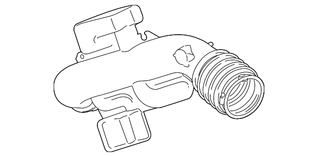 Genuine OEM Ford Part - Engine Air Intake Hose FL3Z-9B659-B | Genuine ...