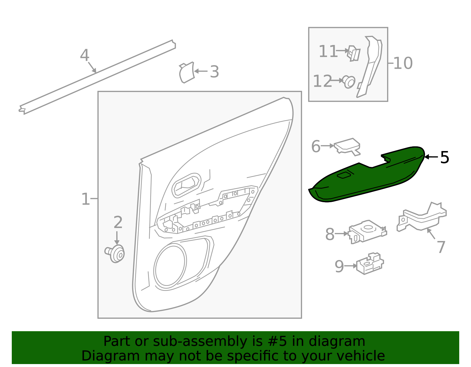 83752-T7J-H01ZC - Door Armrest 2016-2022 Honda HR-V | Honda Parts Online