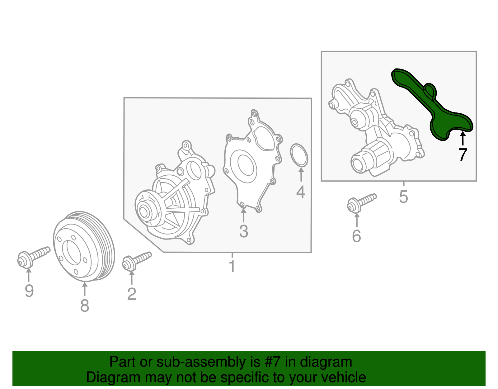 2011-2025 Ford Gasket BR3Z-8507-C | OEM Parts Online