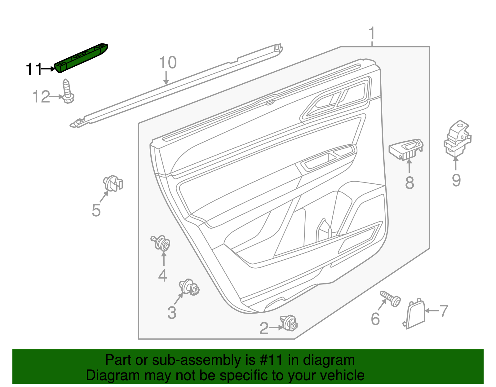 3CN-861-789-82V - Upper Mount 2018-2023 Volkswagen | Wolfsburg Parts Direct