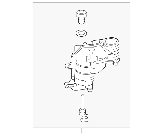 Genuine Expansion Tank for 2013-2022 Land Rover | Land Rover Part ...