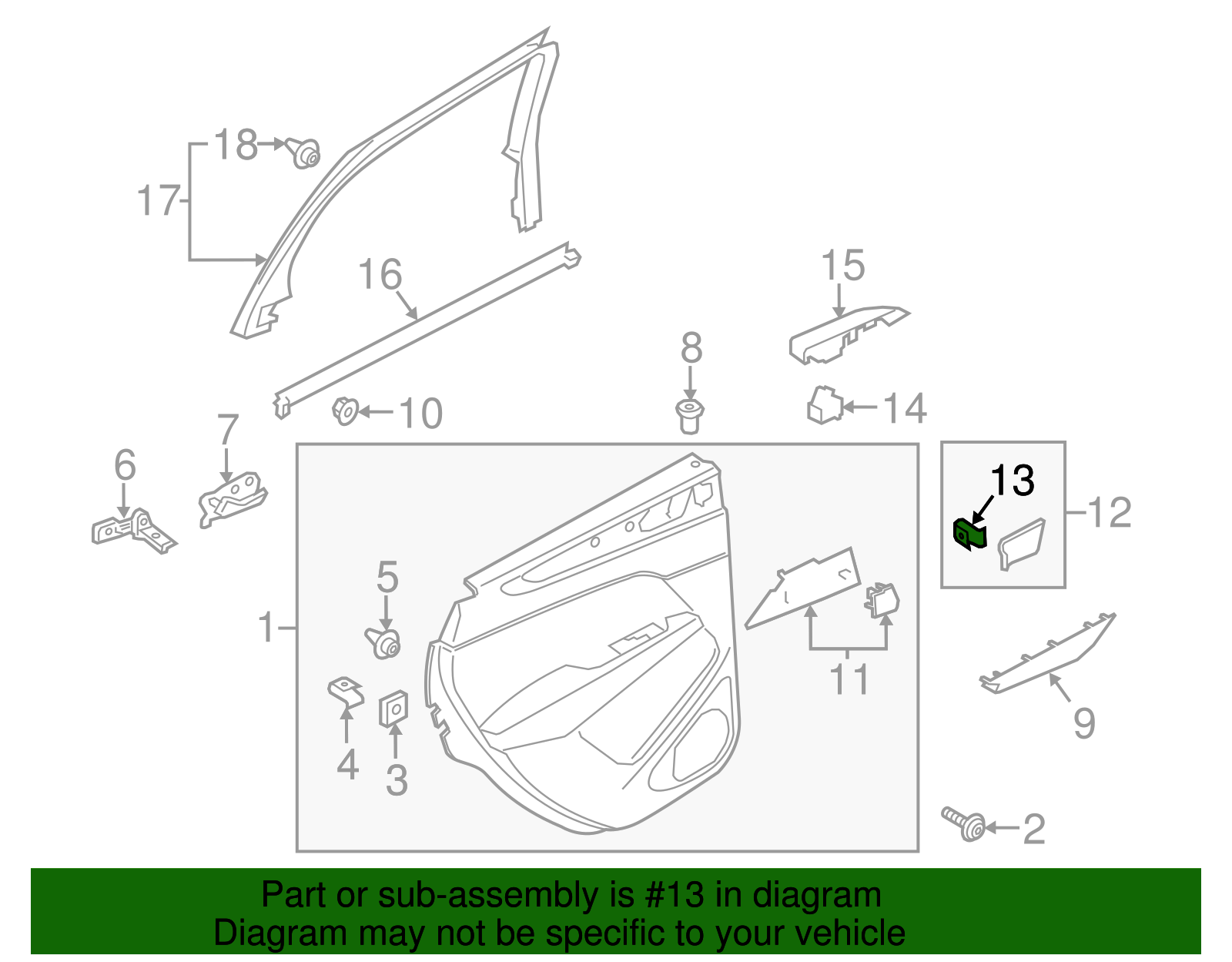 w714972s300 - High-Quality Switch Housing Clip for AutoNation Parts