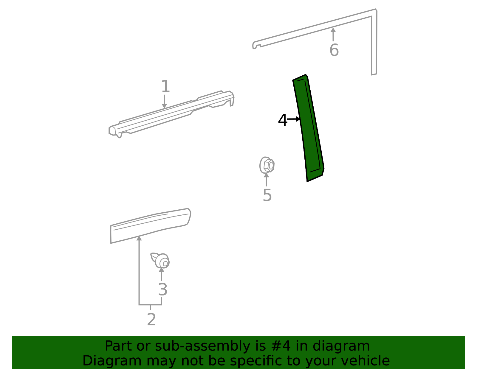 Door Applique - Exterior Accent Trim OEM | AutoNation Parts