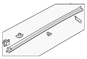 2023-2025 Genesis GV60 Rocker Molding 87751-CU000-EMP | OEM Parts Online