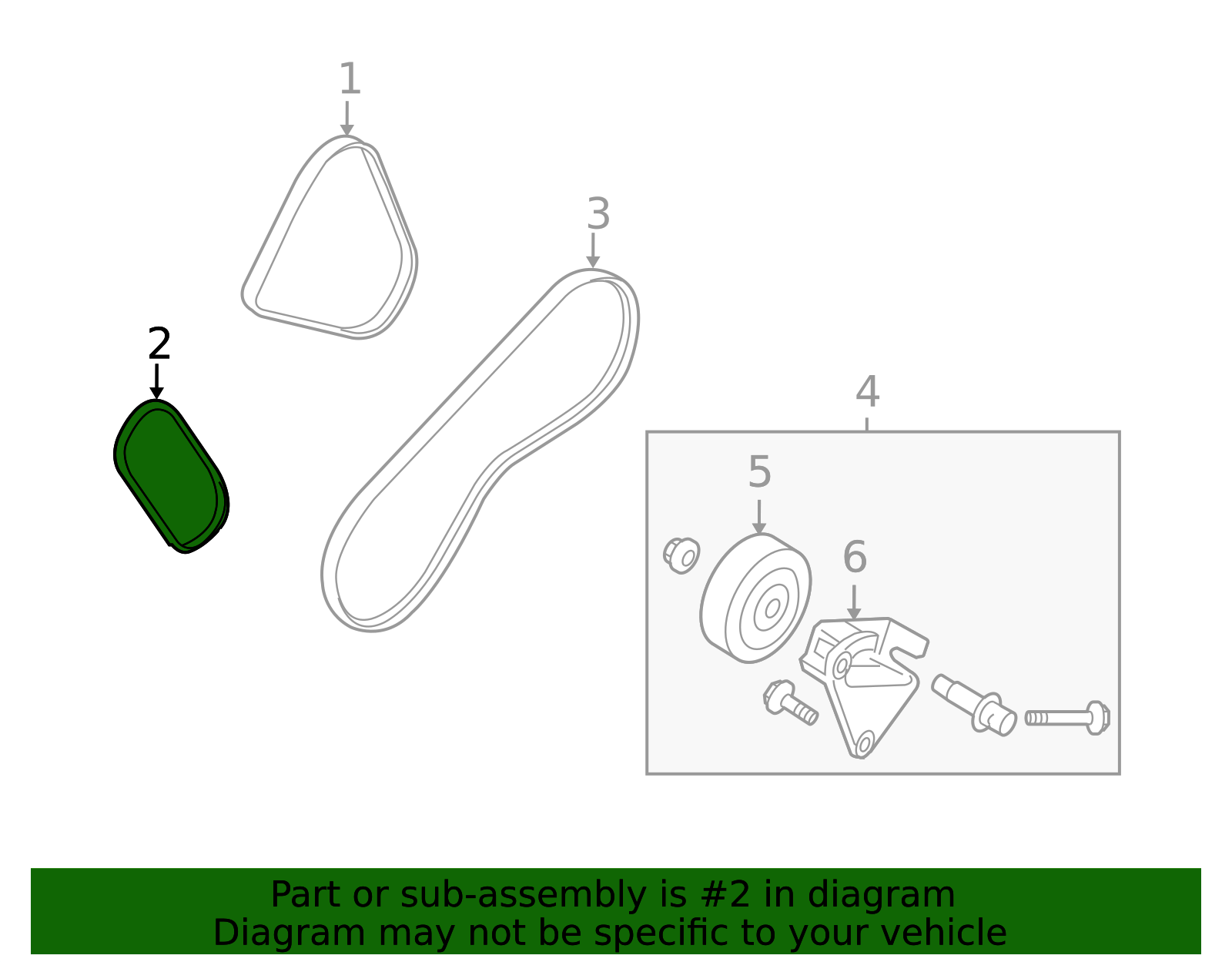 57231-29100 - Power Steering Belt Kia.Parts Store