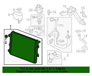 2011-2016 GM Radiator 23172440 | Capital Chevy Parts