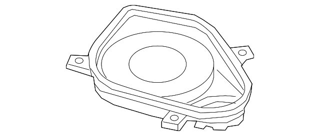 Hyundai - 96350-D2500 - Inst Panel Speaker - 2017-2022 Genesis G90 ...