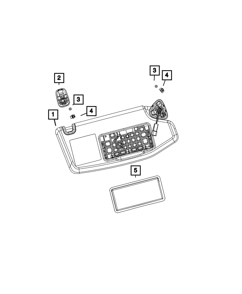68733025AA - Z-Axis Clip 2017-2026 Mopar | The Official Mopar eStore