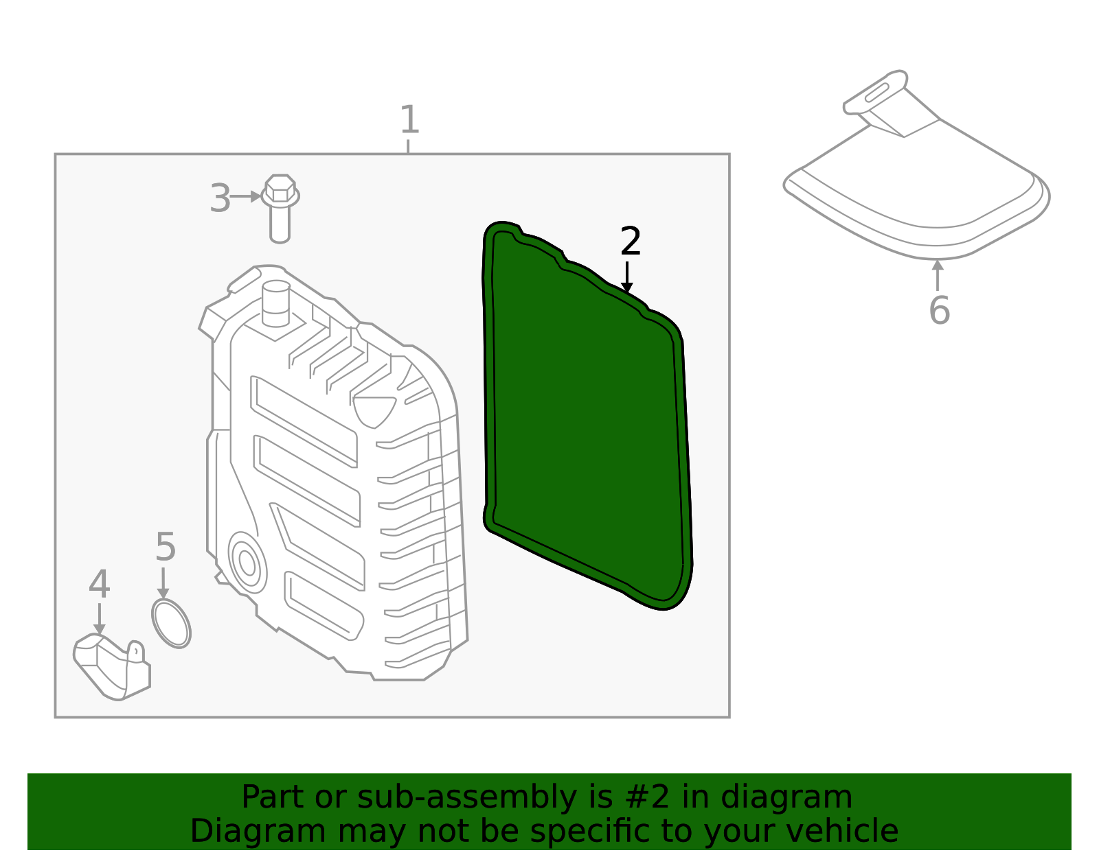 45283-4G600 - High-Quality Side Cover Gasket for 2019-2025 Hyundai ...
