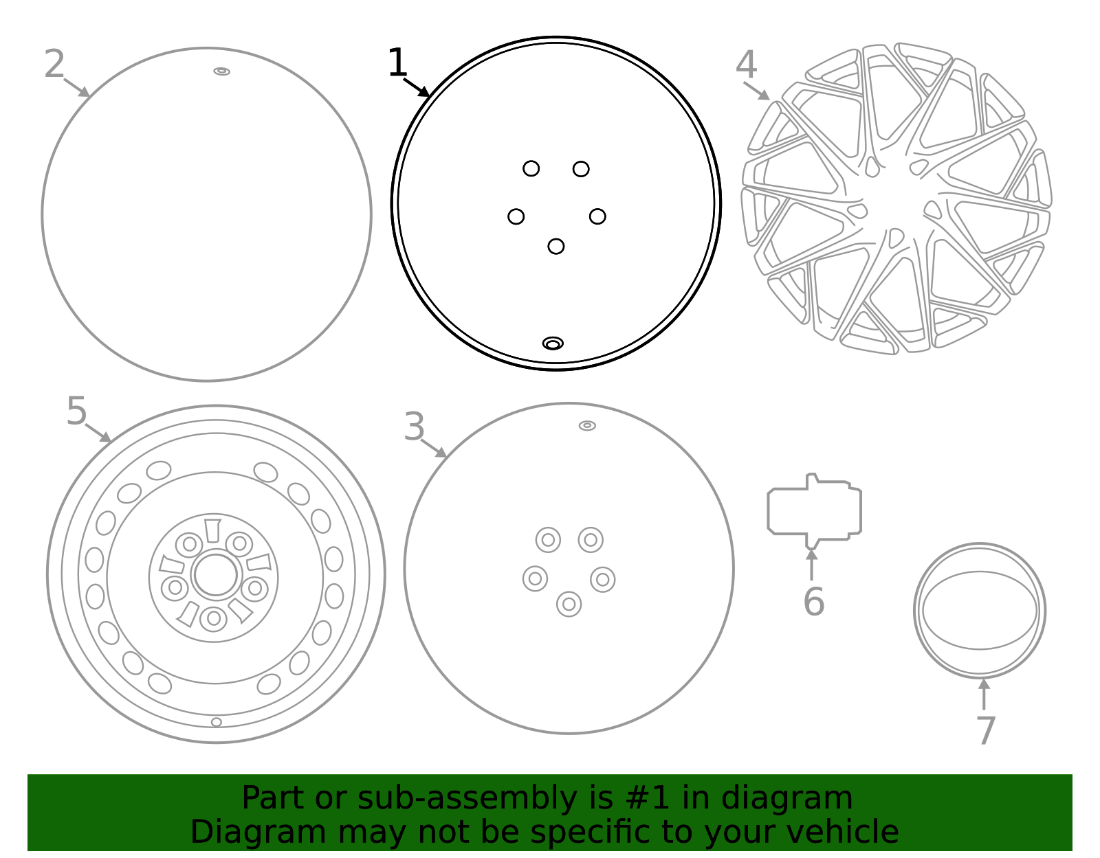 42611-AQ010 - High-Quality Wheel, Alloy for 2025 Toyota Camry ...