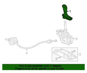2018-2024 Chevrolet Shift Knob 85544454 GM | GMPartsDirect.com