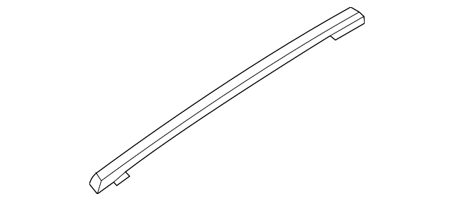 D10E-50-995 - Window Molding 2016-2021 Mazda CX-3 | Mazda Parts Online