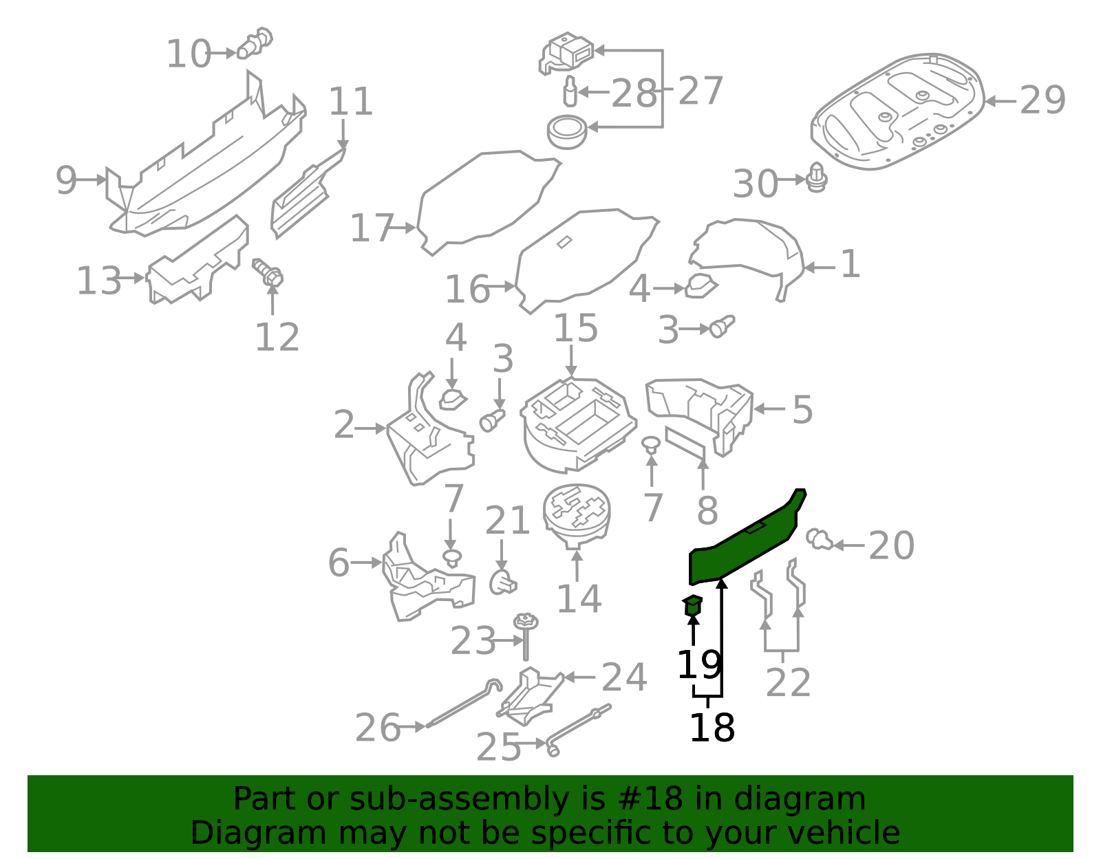 84992-1ET0A - 2010-2020 Nissan 370Z - Rear Panel Trim | Anicra Nissan Parts