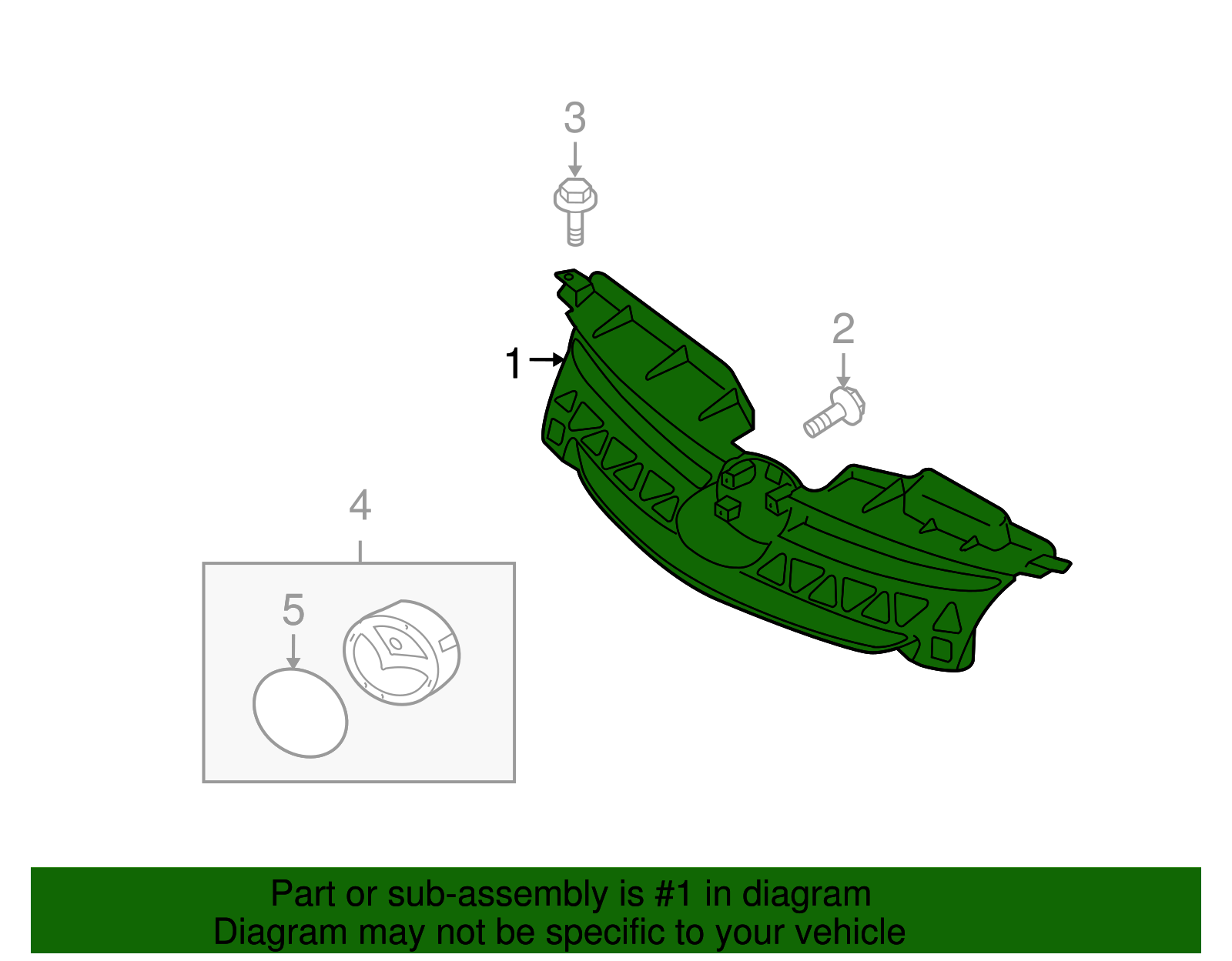 2006-2007 Mazda 5 | Grille | C237-50-1T1A | Mazda Online Parts