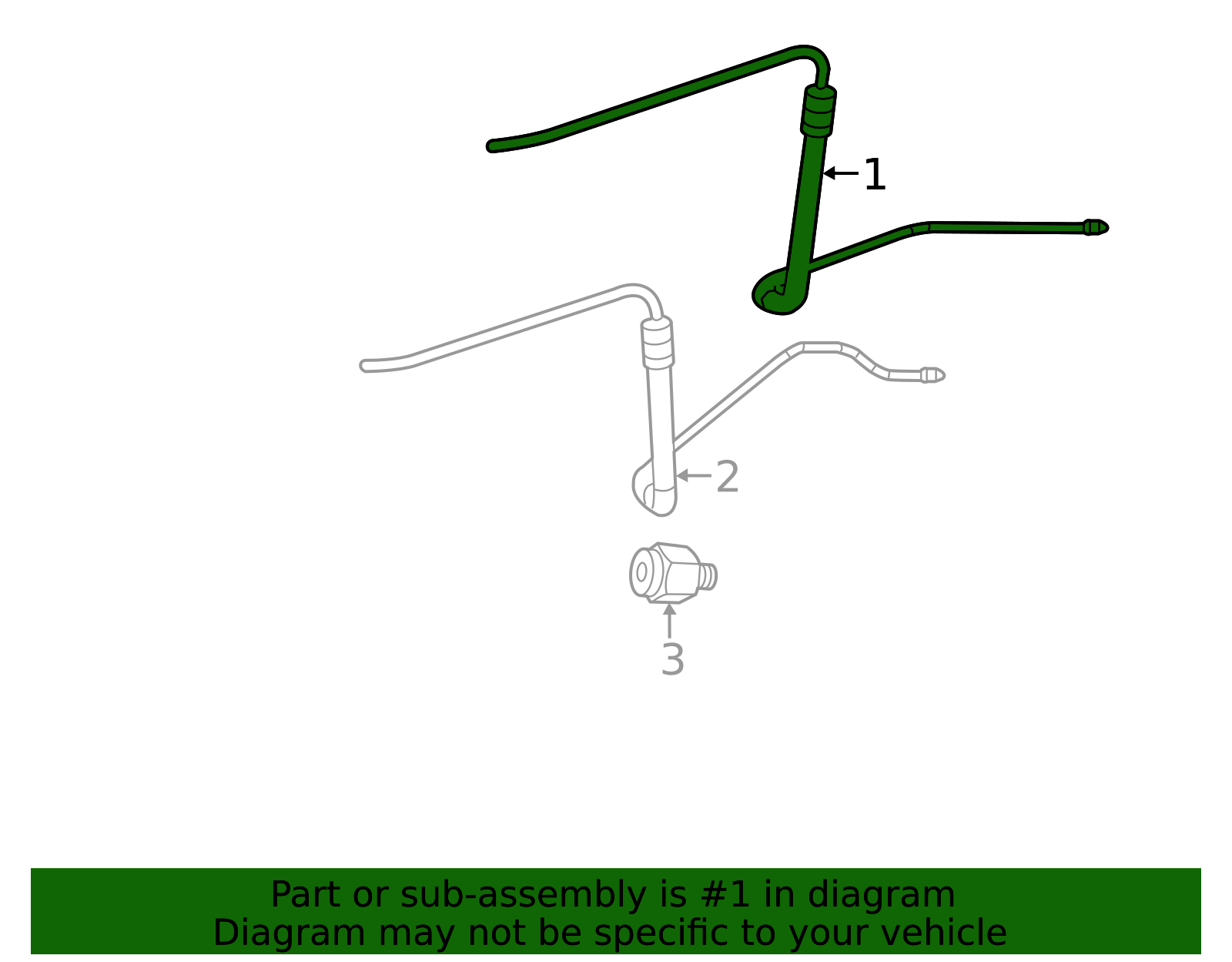 2007-2014 Mopar Pressure Hose 05058363AD | Mopar Parts Canada