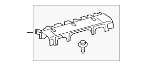 2009-2015 Toyota Venza Front Panel 73530-0T011-B0 | Toyota Parts Center