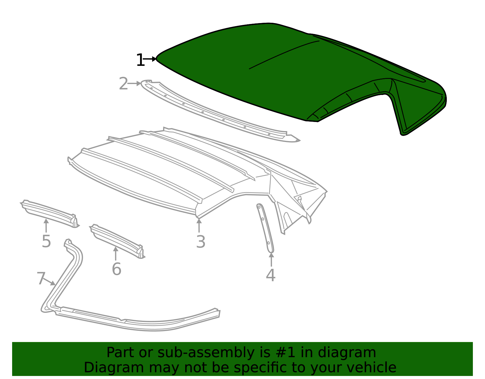 2016-2019 Chevrolet Corvette Folding Top Cover 84023557 | Shop Matick ...