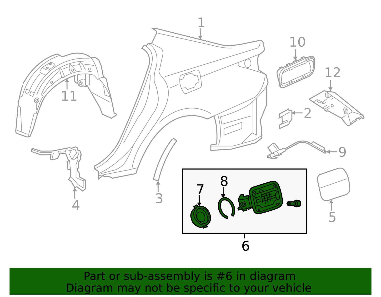 77305-30020 - High-Quality Fuel Door Hinge for 2013-2020 Lexus ...