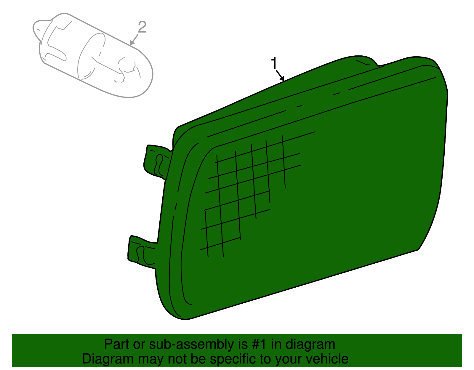 210-820-14-21 - Signal Lamp 1996-2003 Mercedes-Benz | Mercedes-Benz ...