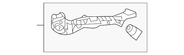 LR015103 - Side Bracket - 2010-2013 Land Rover Range Rover Sport | Land ...