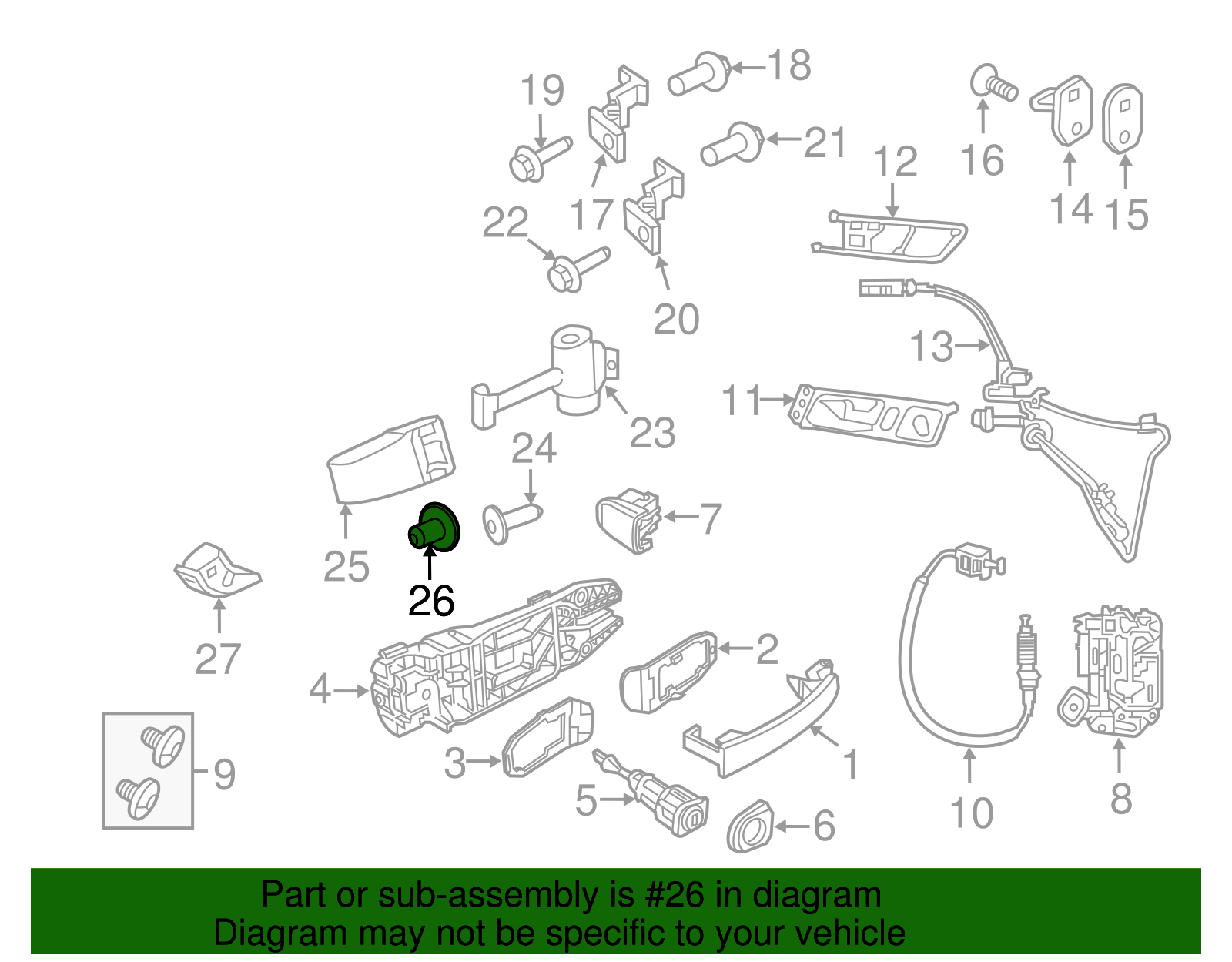 2009-2025 Volkswagen Door Check Bolt WHT-002-109 | vwpartscenter
