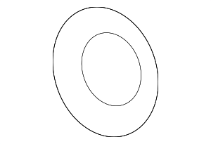 Genuine Toyota Engine Oil Drain Plug Gasket part# 90430-12031 for 1985 ...