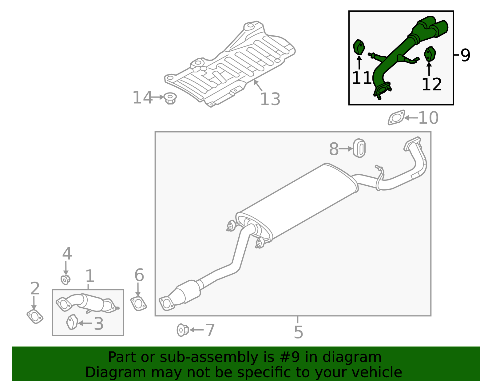 Exhaust Pipe - OEM System Tubing for Hyundai | AutoNation Parts