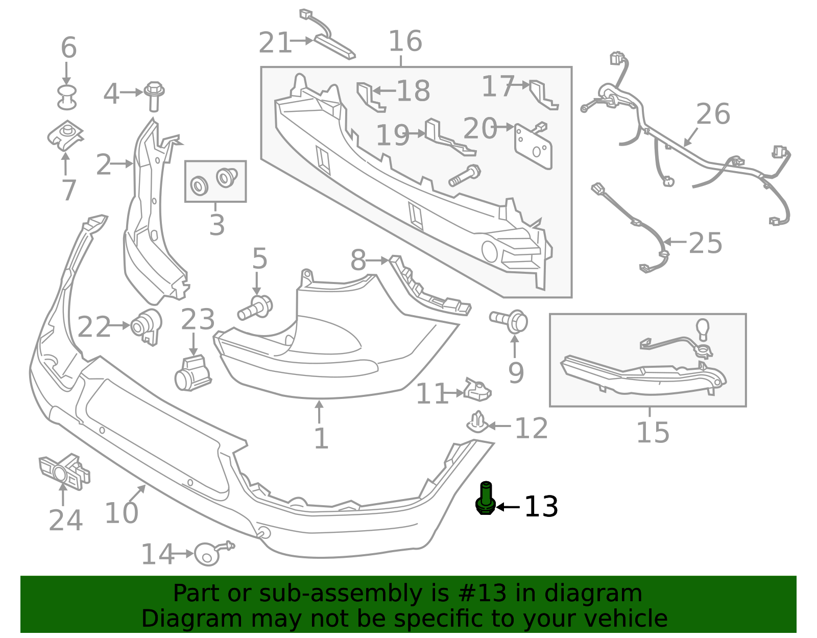 Bumper Cover Screw | 12442-05207B | Kia Auto Parts