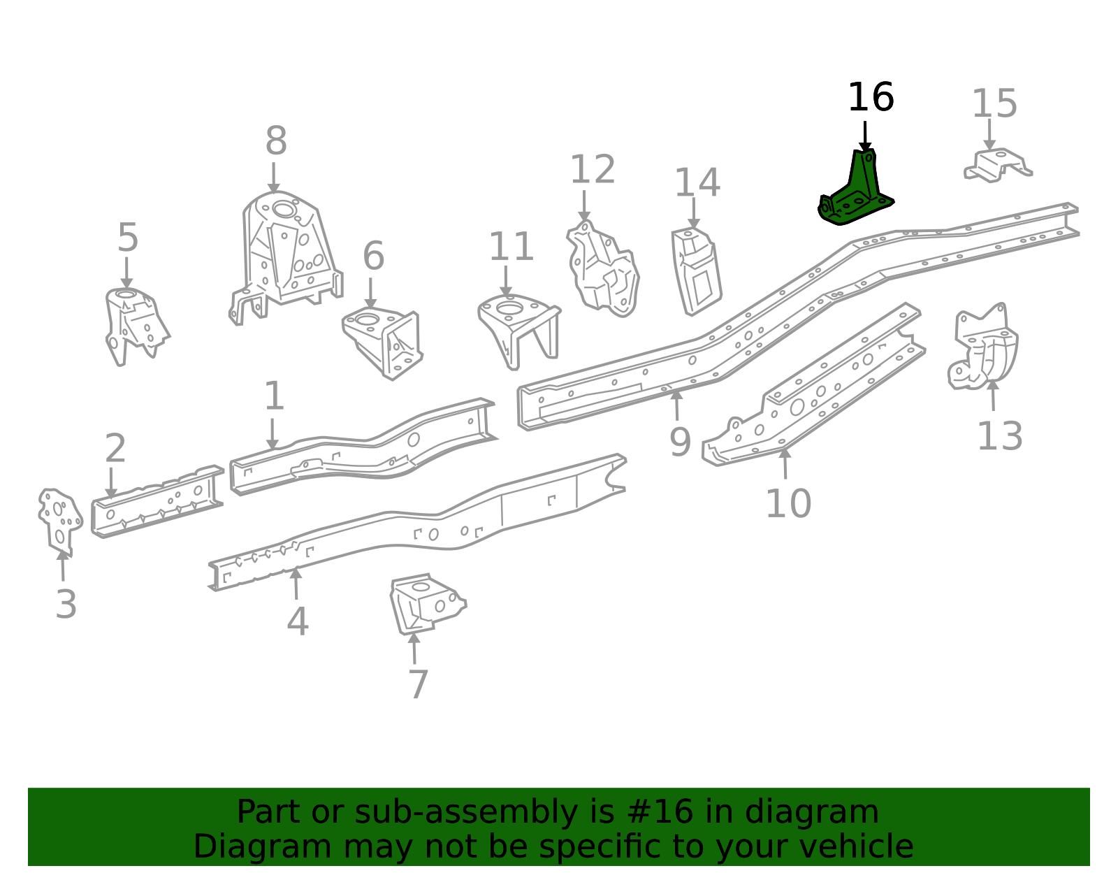 51621-04010 - High-Quality Leaf Spring Bumper Bracket for 2005-2015 ...