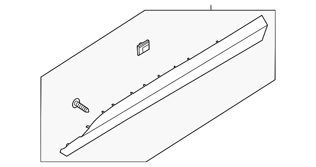87722-S8SB0 - Body Side Molding 2024-2025 Hyundai Palisade | Group 1 ...