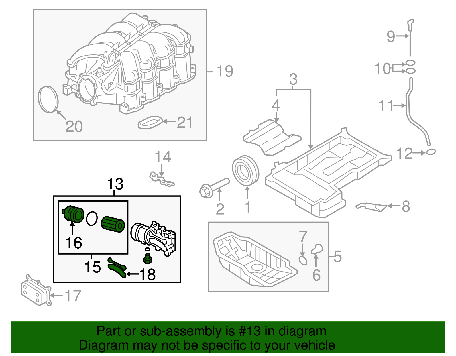 263103f300 - Kia Oil Filter Housing 2009-2017 Kia | Performance Auto Parts