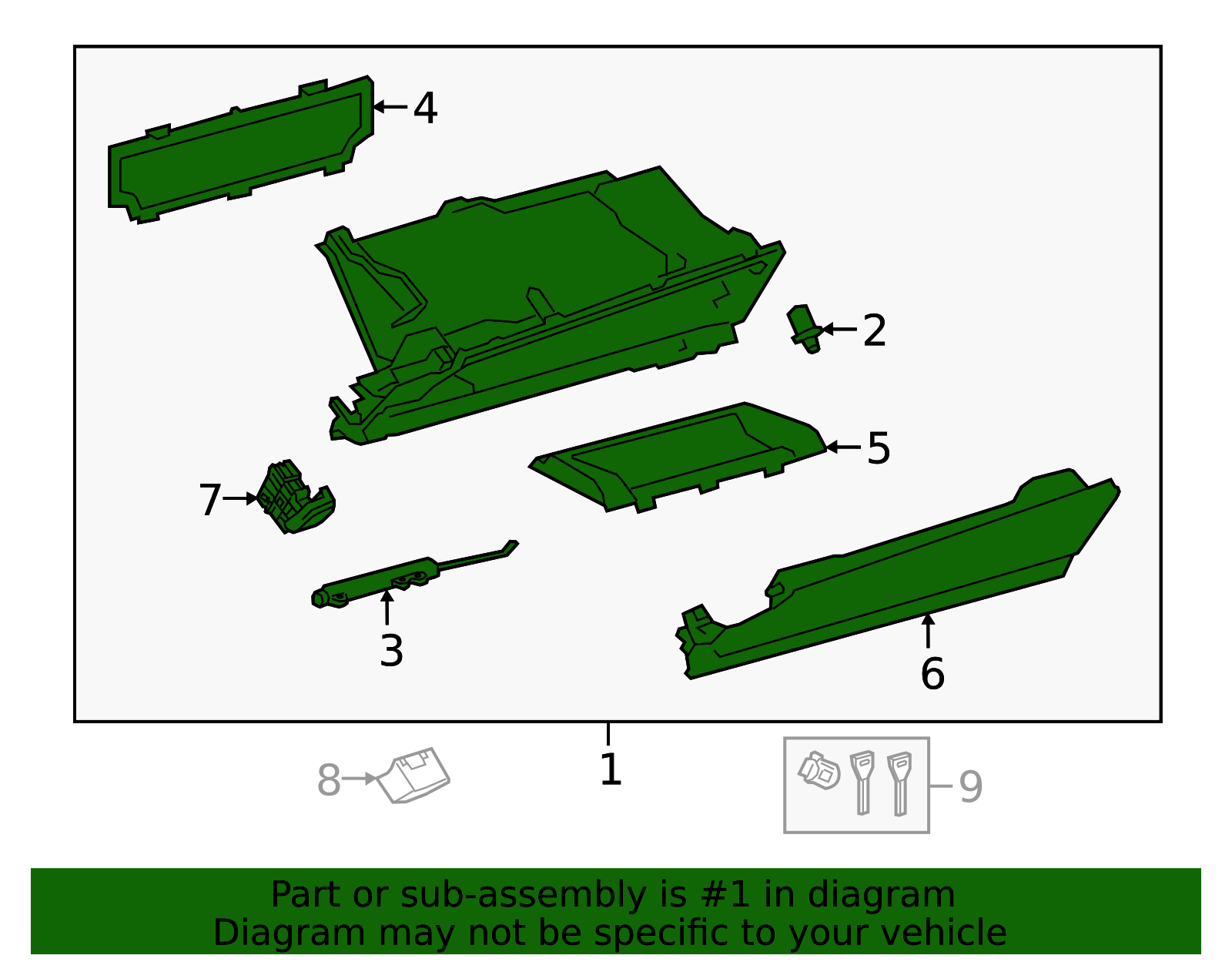55550-06030-E1 - High-Quality Glove Box Assembly for 2019-2022 Lexus ...