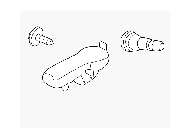 2008-2021 Subaru Tire Pressure Monitoring System Sensor 28103AJ00A ...