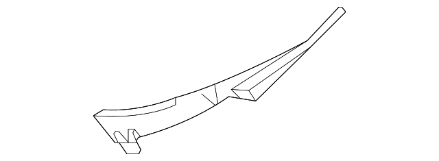 2020-2025 Nissan Sentra Fender Ledge Cover 66894-6LB0A | GetOEMParts.com