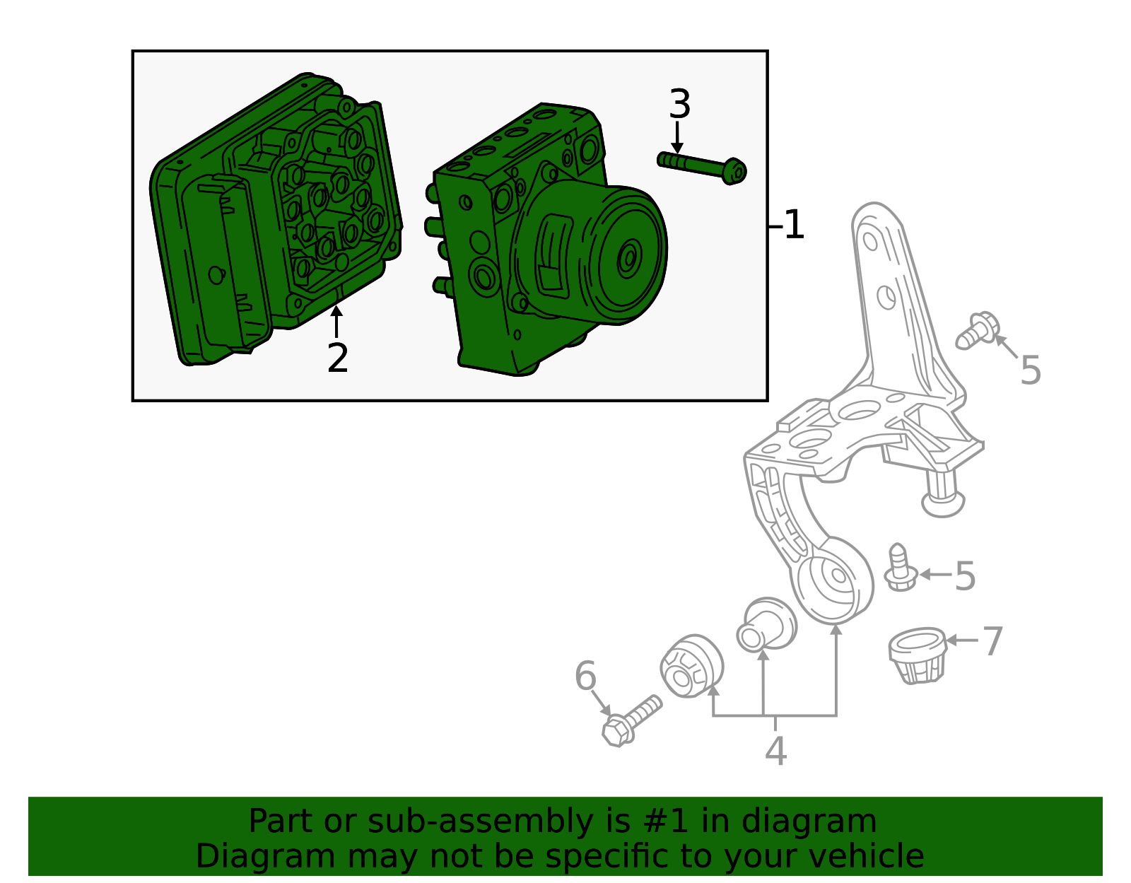 84740921 - Electronic Brake Control Module with Brake Pressure ...