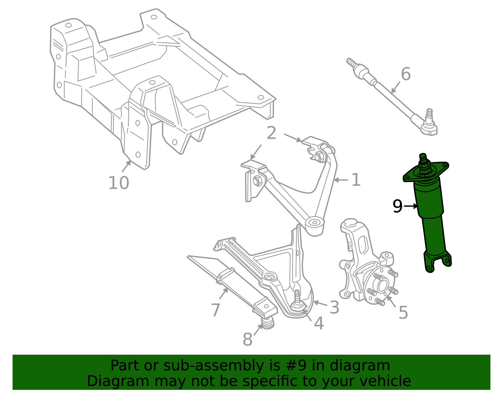 2004 Chevrolet Corvette Shock 10339945 | Capital Chevy Parts