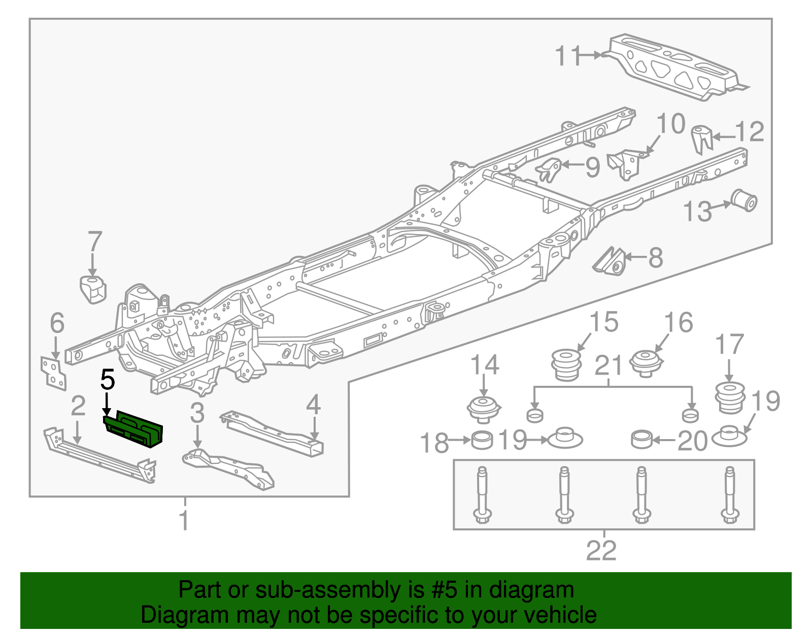 2014-2022 GM Transfer Case Shield 20922755 | Chevy OEM Parts