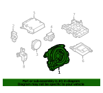 2015-2019 Volkswagen Clock Spring 5Q0-953-569-A | OEM Parts Online