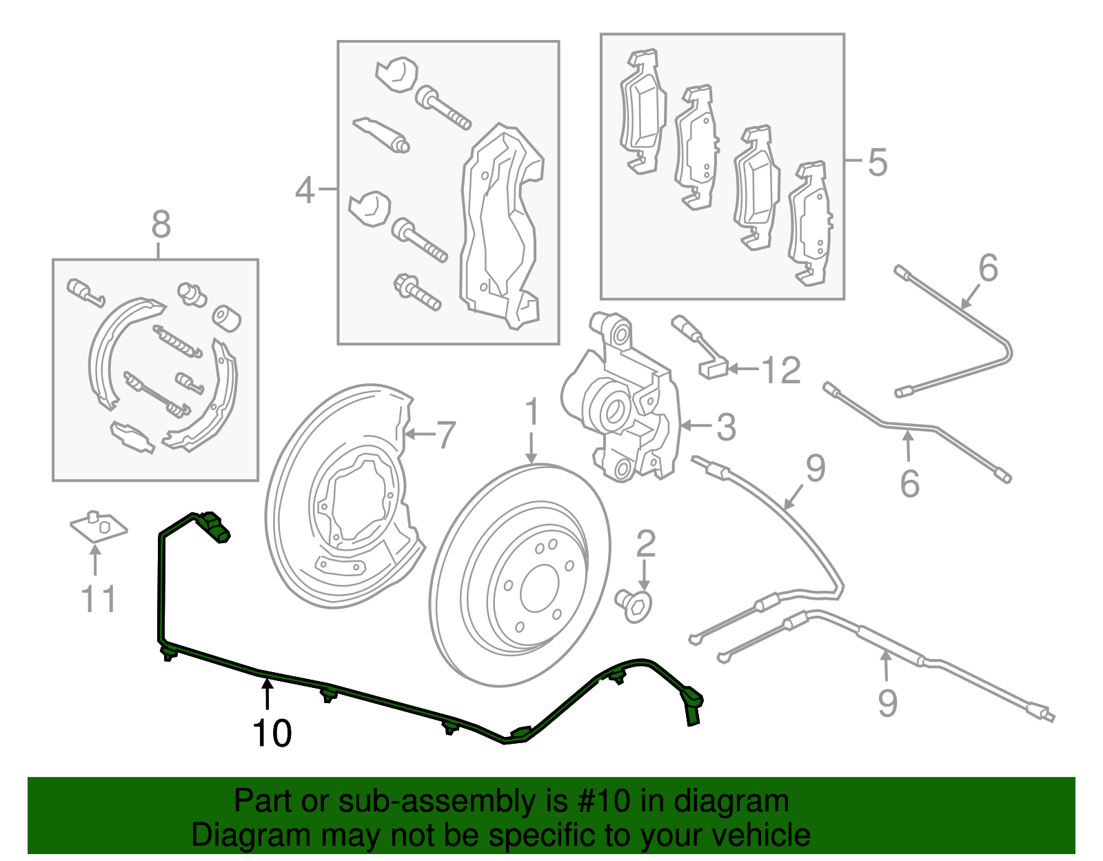 2016-2023 Mercedes-Benz Metris ABS Sensor 447-905-88-07 | Mercedes-Benz ...