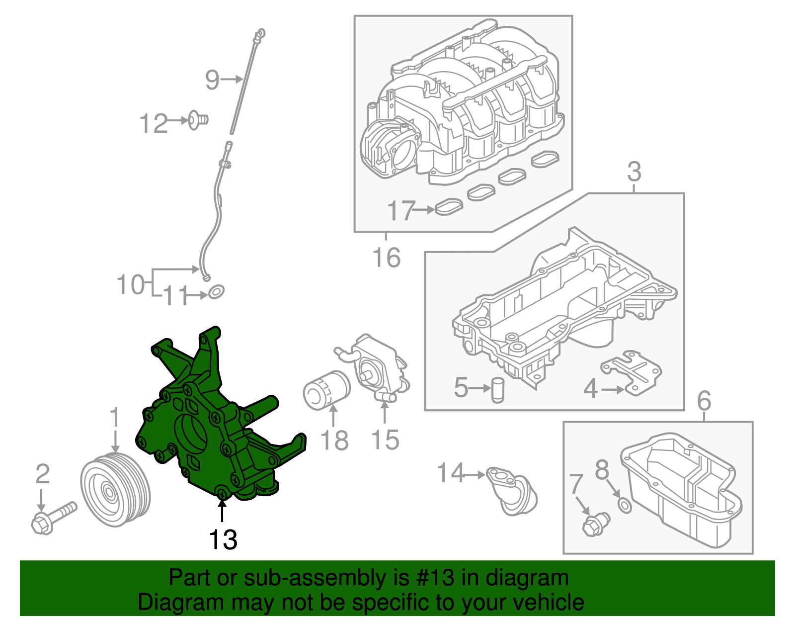 15010-1LA1A - Oil Pump 2016-2024 Nissan | Nissan Parts & Accessories Online