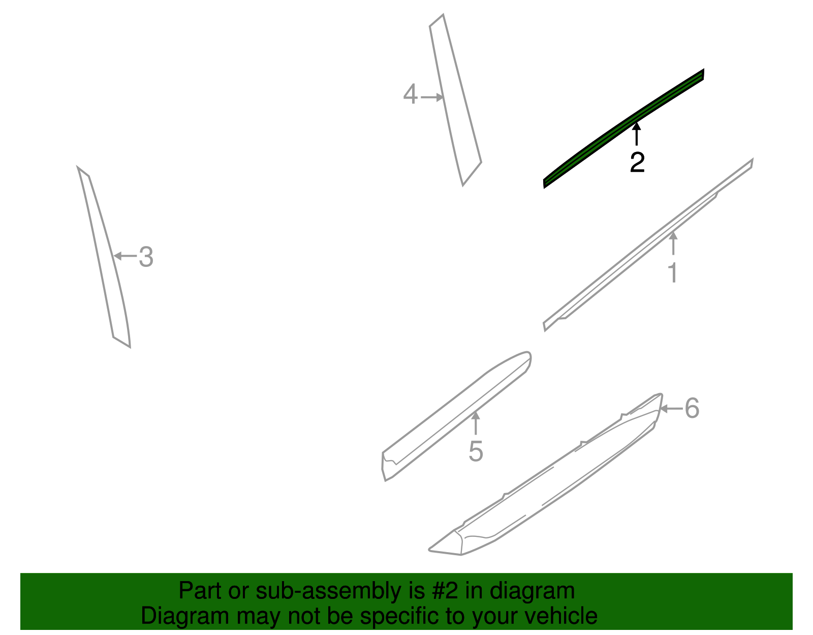 82283-3JA0A - Upper Molding 2013-2020 Infiniti | Infiniti of Orland Park