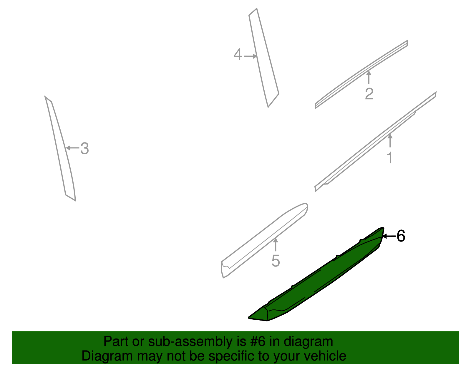 82876-9NB0A - Lower Molding 2016-2020 Infiniti QX60 | Official INFINITI ...
