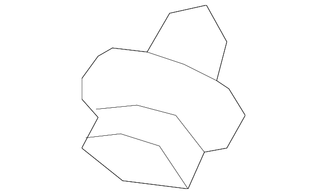 91512-TLA-003 - License Molding Retainer 2017-2022 Honda CR-V | Honda ...