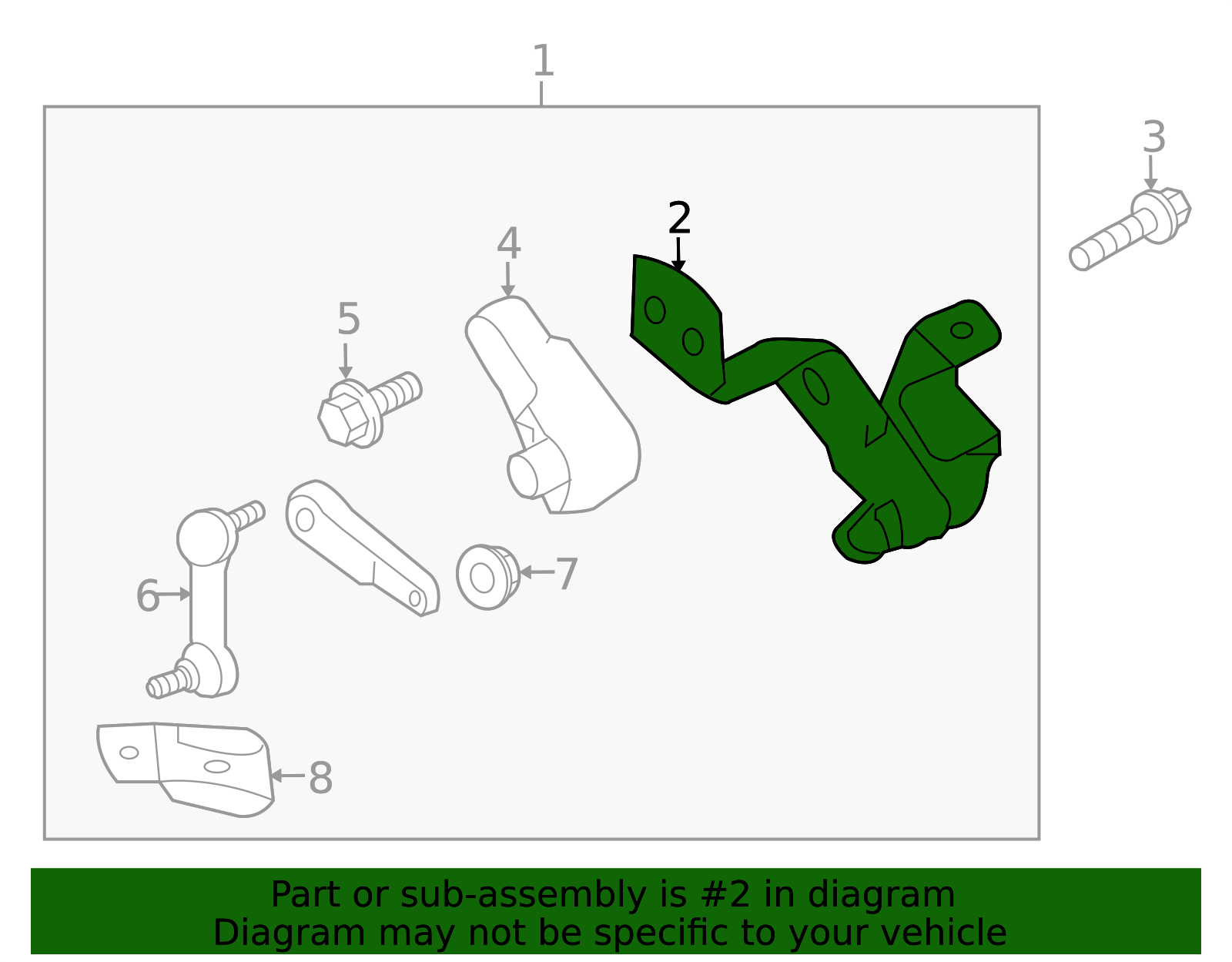 2010-2016 Hyundai Genesis Coupe Level Sensor Bracket 92191-2M000 ...